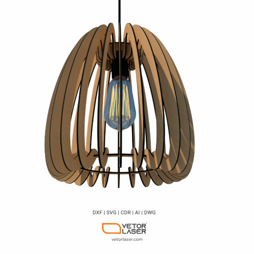 Laser Cutting File Ceiling Lights Project Template SVG DXF – VLP7721 ...