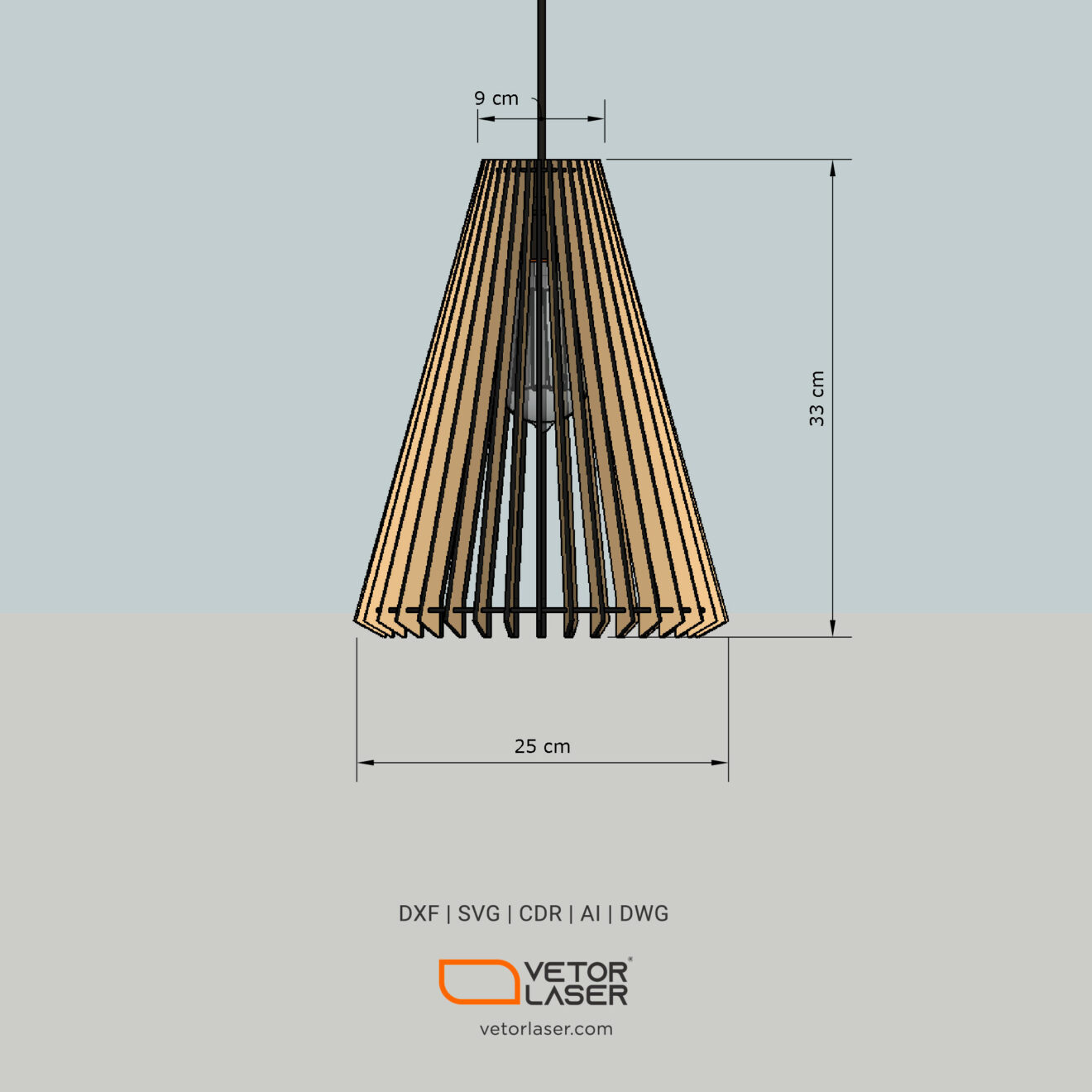Laser Cut File Ceiling Lights Project Template SVG DXF – VL0120 - Laser ...