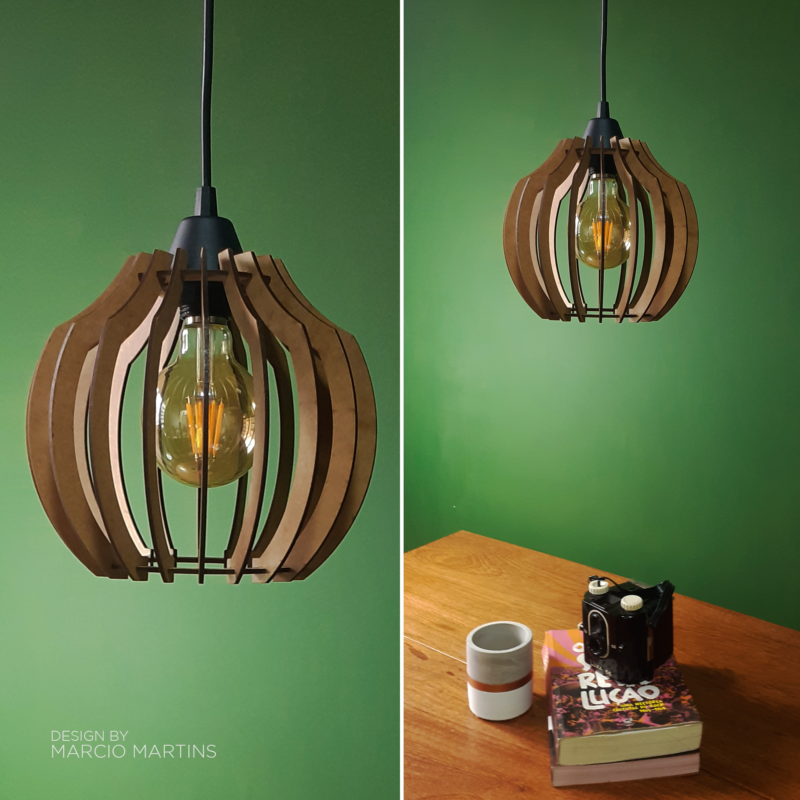 Laser Cutting File Lighting Fixtures Project Template SVG DXF ...